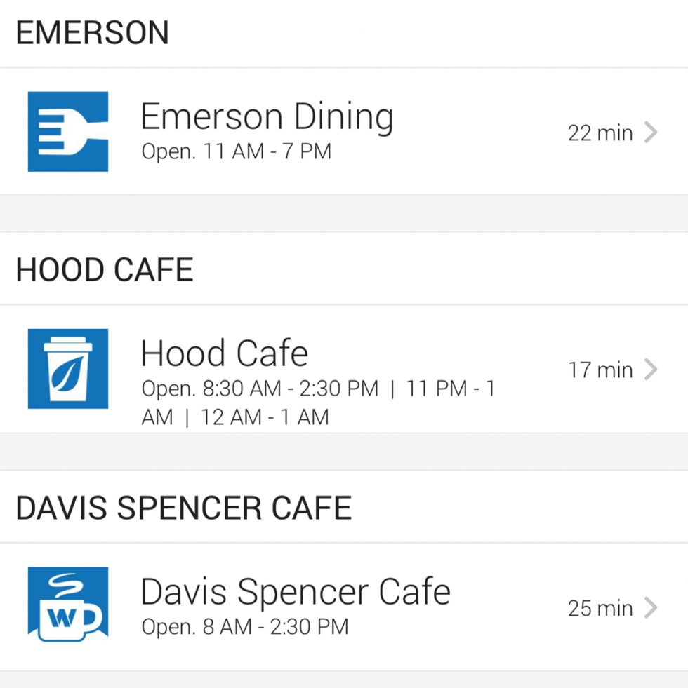 Dining logos - D.R. Laferriere